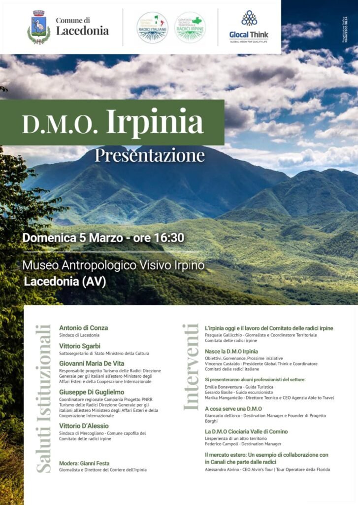 Turismo: da Lacedonia parte la sfida Dmo Irpinia con Sgarbi – Corriere ...