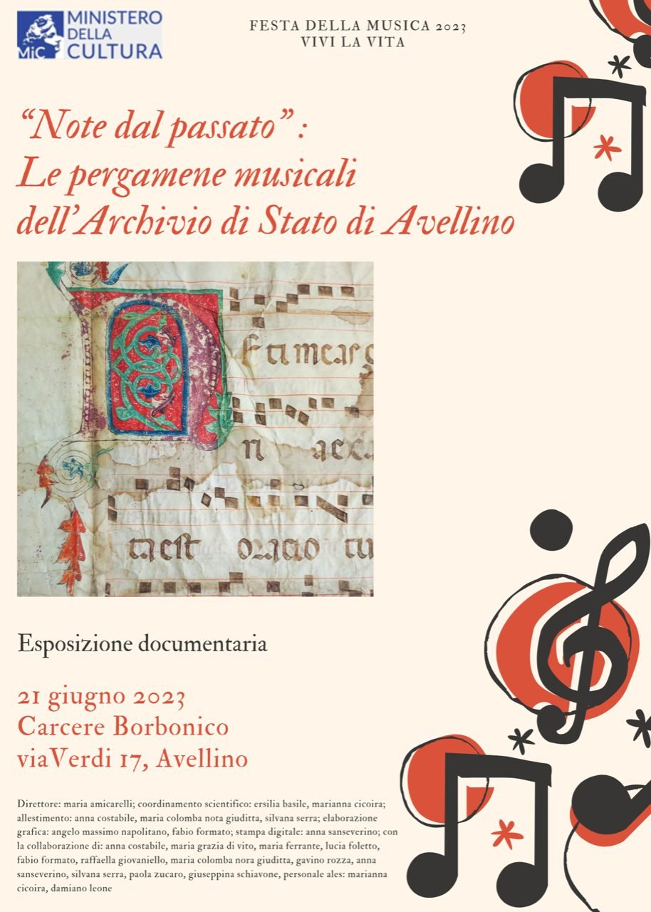 Note dal passato: le pergamene musicali in mostra all’Archivio di stato ...
