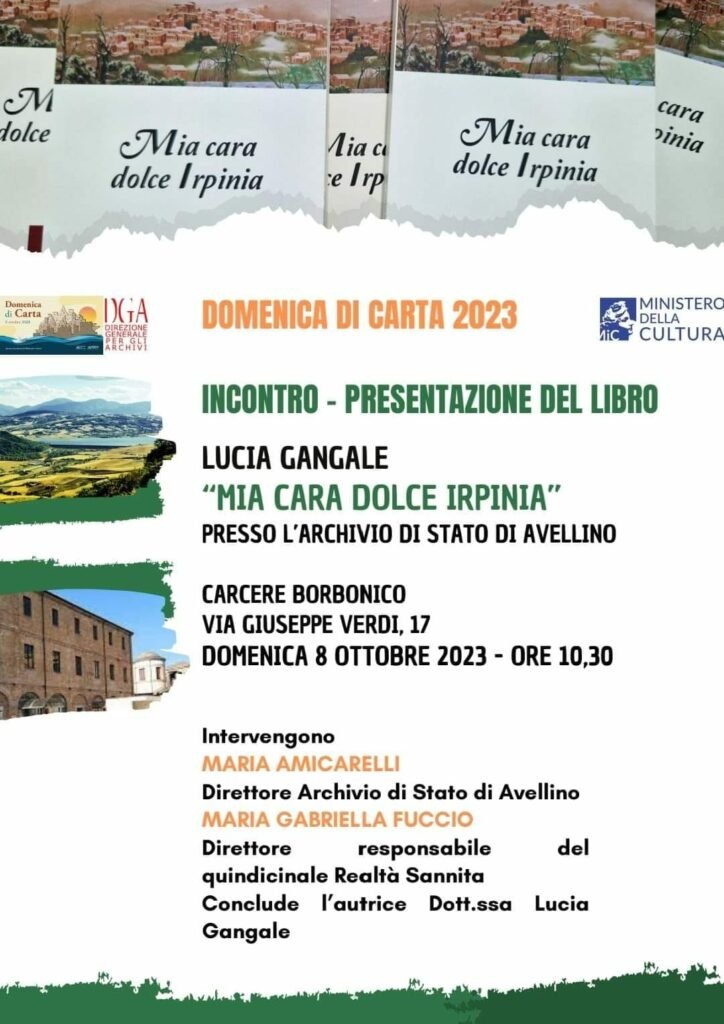 Domenica di Carta, all’Archivio di Stato di Avellino a confronto su ...