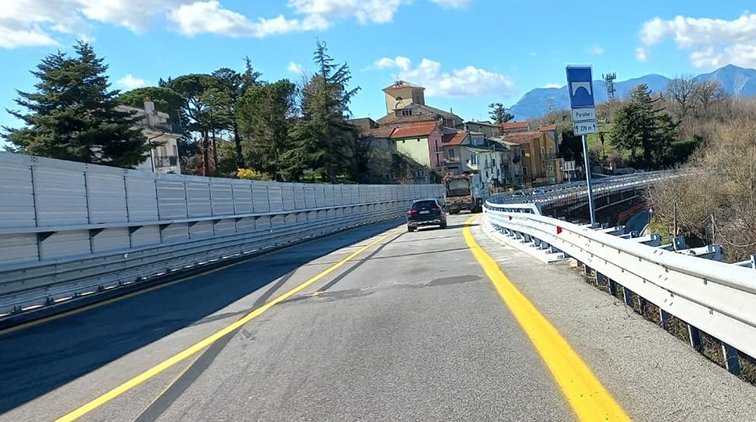 Ripristinata la piena circolazione sul viadotto Parolise dell’Ofantina ...