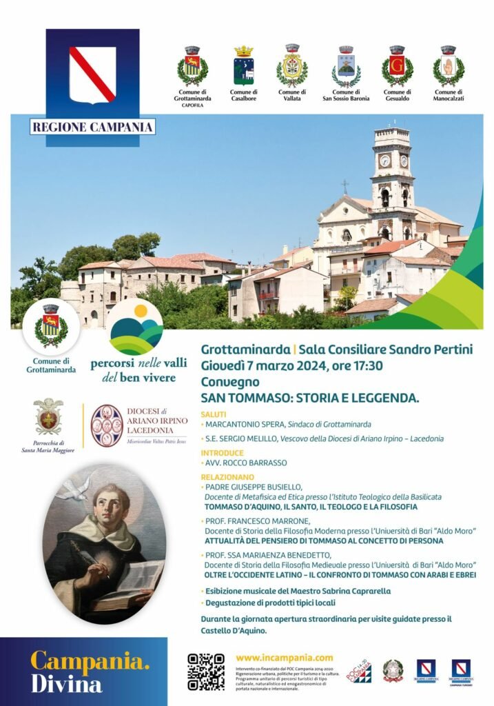 San Tommaso: storia e leggenda, il confronto a Grottaminarda – Corriere ...