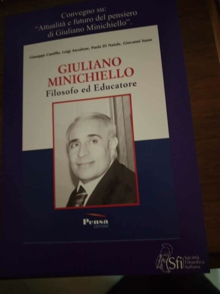 Il pensiero di Giuliano Minichiello tra attualità e futuro, in ricordo ...