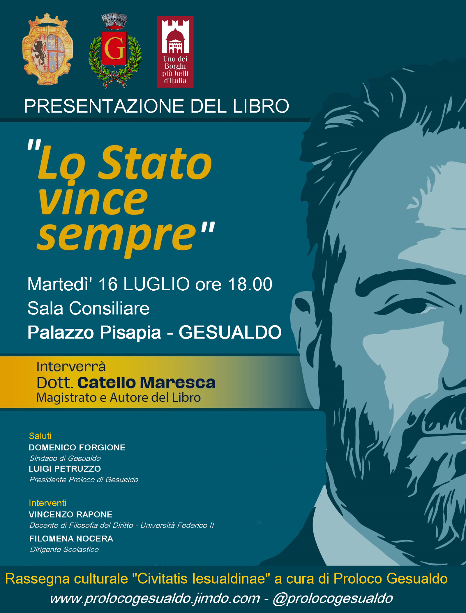 Legalità, i giovani della pro loco di Gesualdo incontrano il magistrato ...